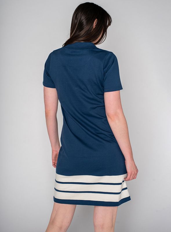 Ellie Collared Dress - Mykonos Blue | Quba & Co Dresses and Skirts