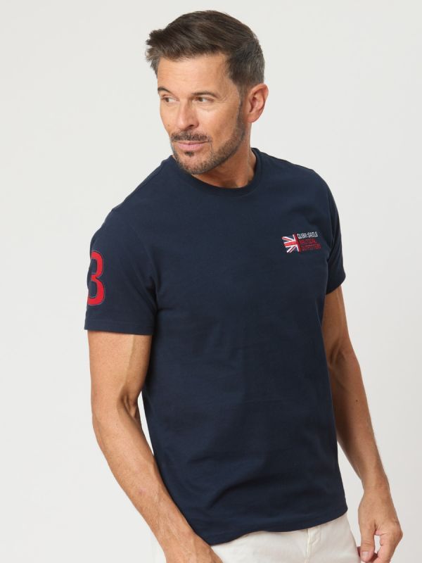 Erik X-Series T-Shirt In Dark Navy| Tee & Shirt | Quba & Co
