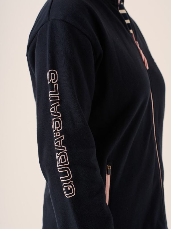 Robbin Navy X Series Zip Sweatshirt | Quba & Co