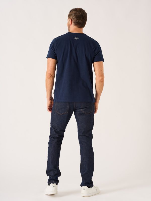 Dark Navy Quba And Co Lifestyle Nautical T-Shirt