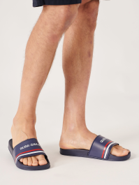 Mens Dark Navy X-Series Sliders - Nicho