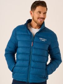 Uberto X Series Lightweight Padded Jacket Navy | Quba & Co