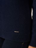 Navy Star Roll Neck Jumper Thres | Quba & Co